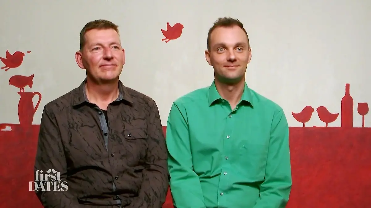 Match bei First Dates: Raphael und Jürgen sagen Ja