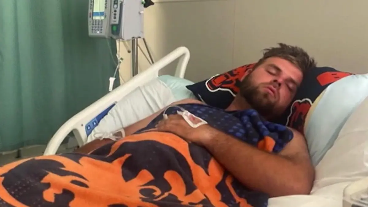 „Mein Körper hat komplett versagt“: Vom Blitz getroffen! Travis (30 ...