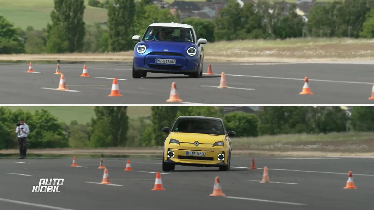 Mini Cooper E vs Renault 5: Welches Modell liegt besser auf der Straße?