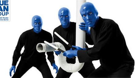 Erleben Sie die Blue Man Group live!