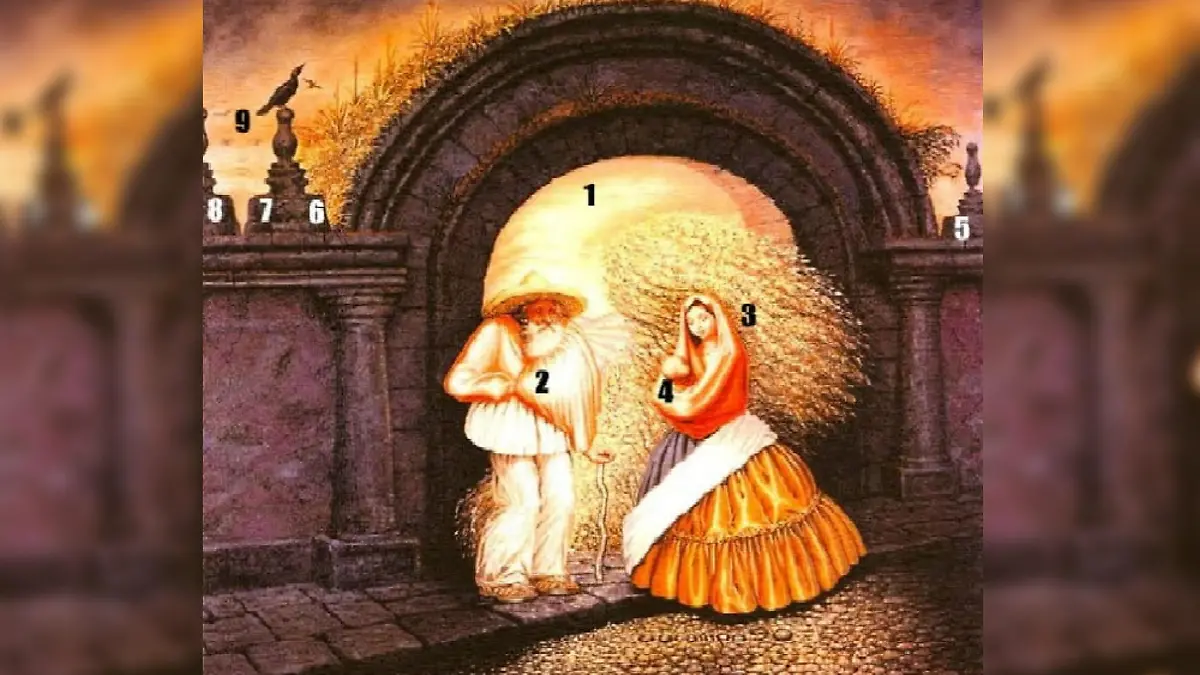 Mysteriöses Suchbild: Findet ihr hier alle versteckten Gesichter?