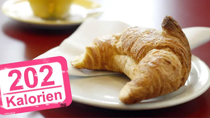 Croissant oder Rosinenschnecke: Gebäck im Kalorien-Check