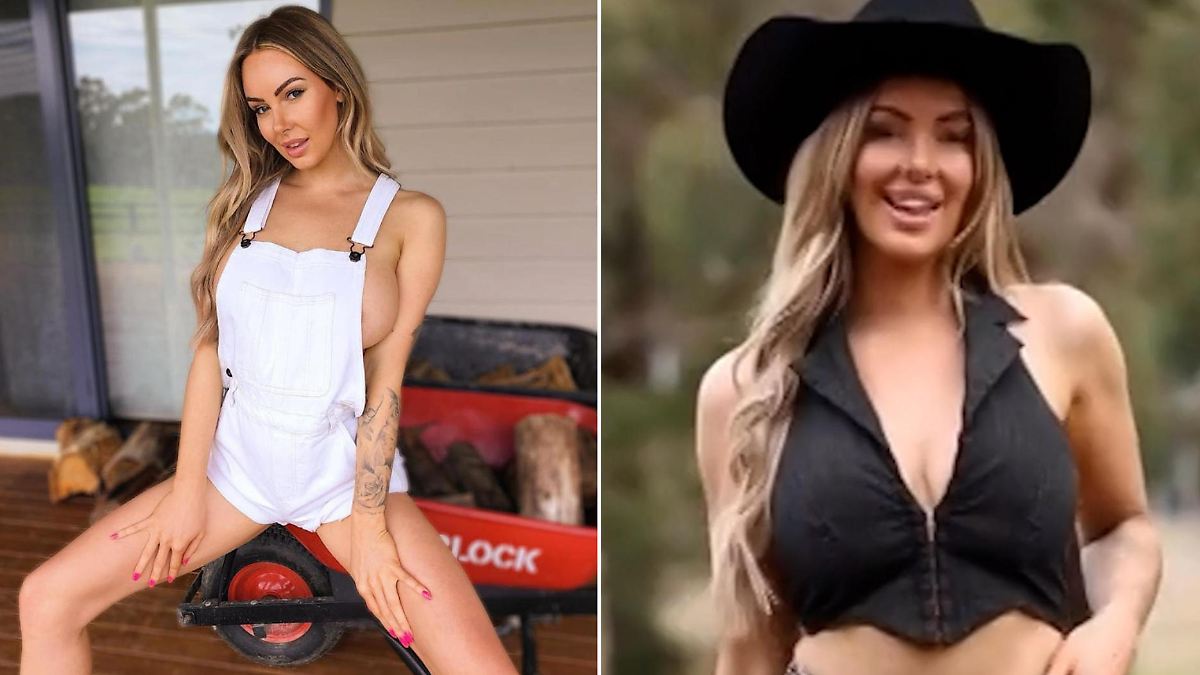 OnlyFans-Model zeigt sich nackt beim Rasenmähen - und verdient damit Millionen!