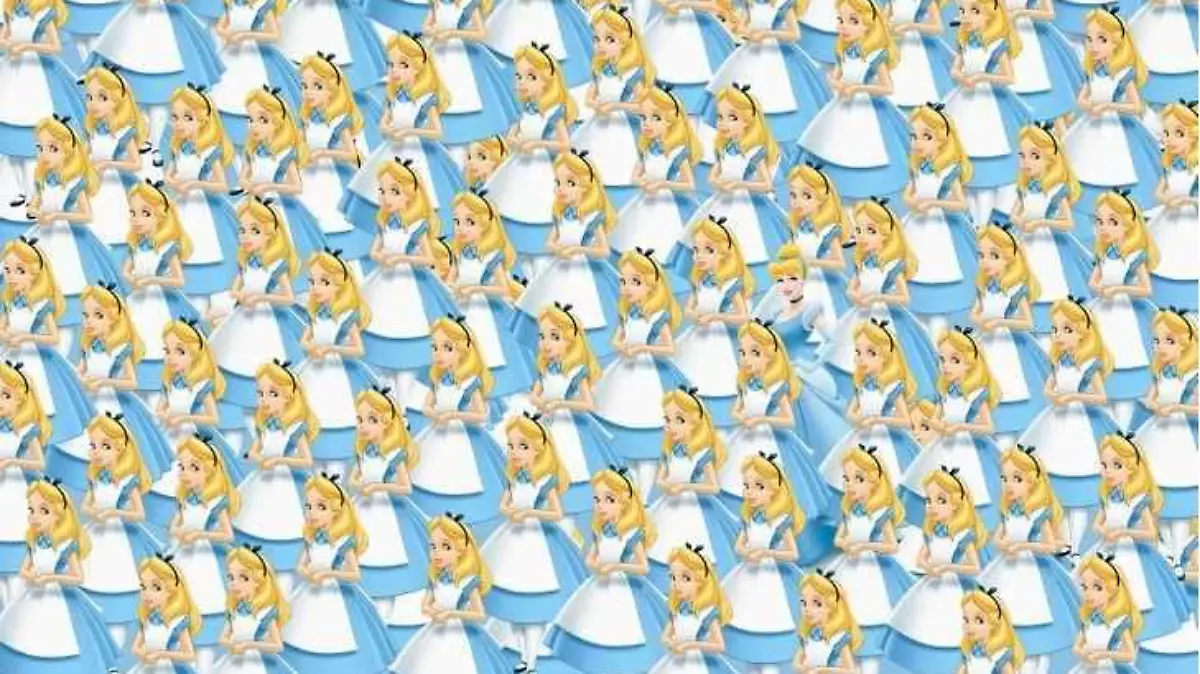 Prinzessinnen-Rätsel: Finden Sie Cinderella in diesem Alice-im ...