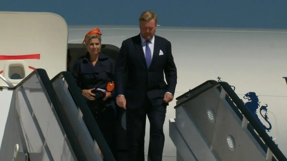 Niederlande-Royals in Pretoria: König Willem-Alexander und Máxima im ...