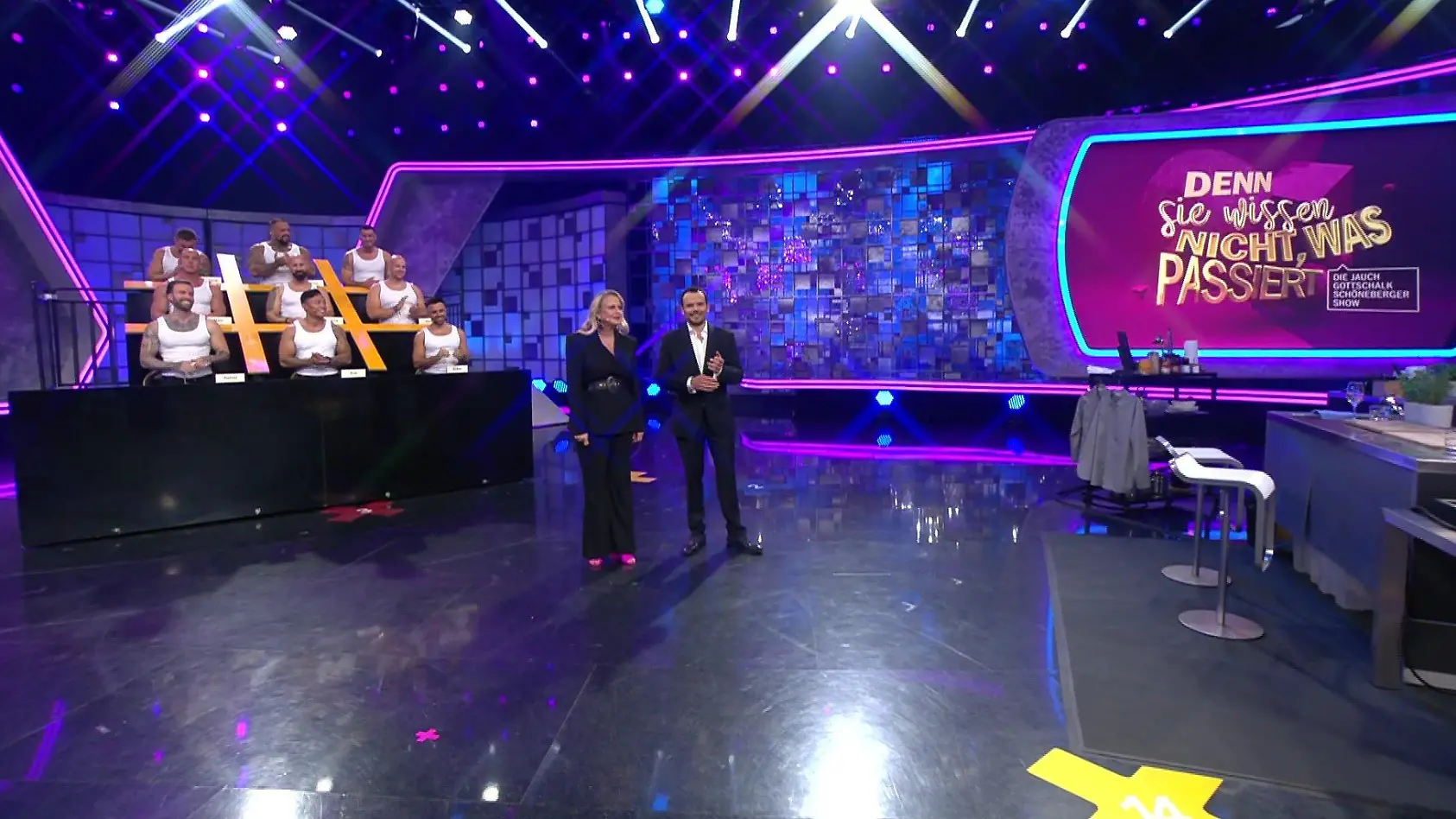 Denn sie wissen nicht, was passiert: Günther Jauch & Thomas Gottschalk ...