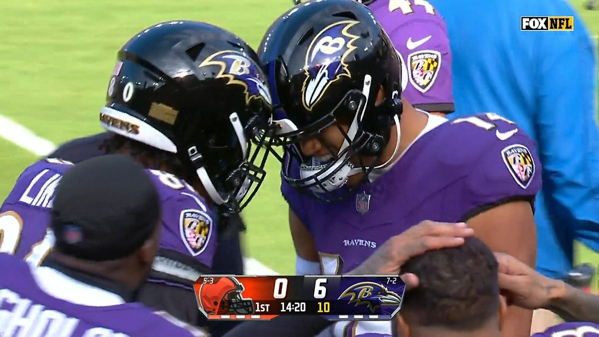 Das ging schnell!: Ravens gelingt der Blitz-Touchdown