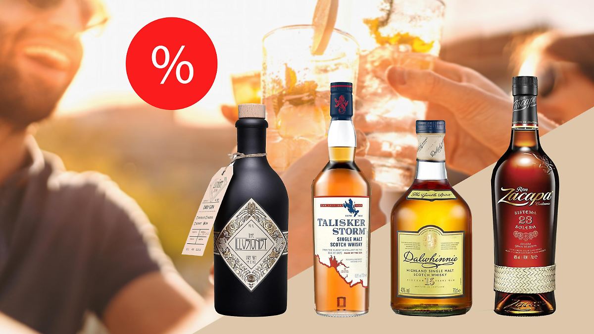 Whisky, Rum und Co: Spirituosen noch bis Mitternacht reduziert