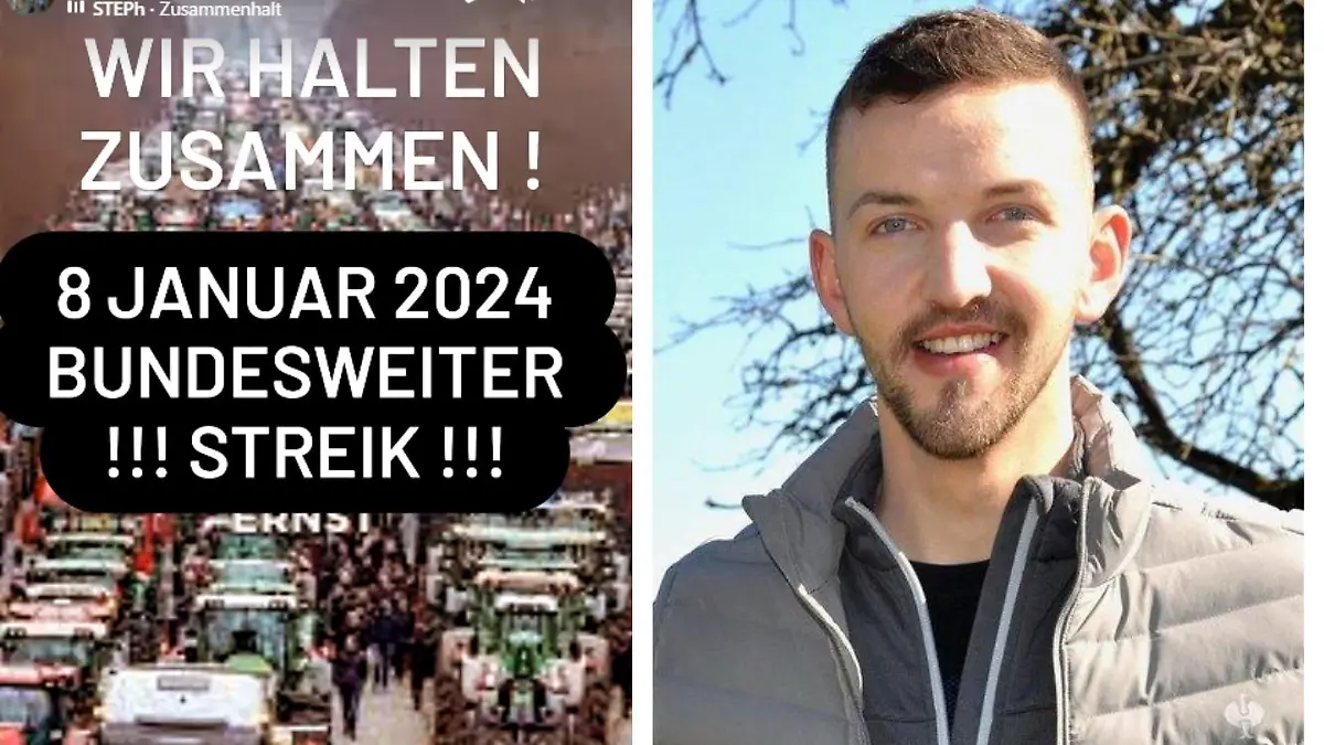 Bauern-Demos: Auch „Bauer sucht Frau"-Stars mischen mit