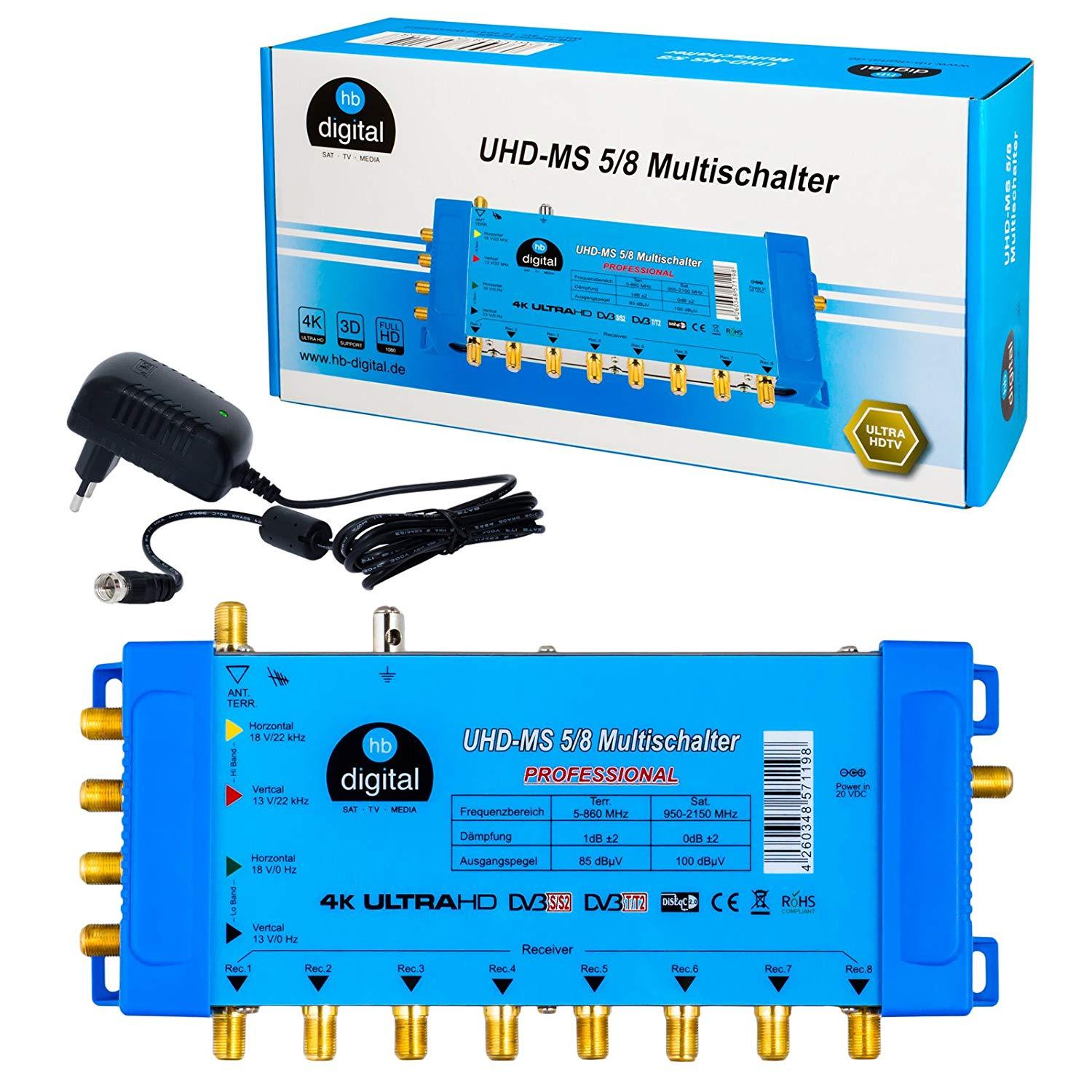 Multischalter Test 2026 • Die 9 besten Multischalter im Vergleich