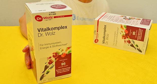 Dr. Wolz Vitalkomplex im Praxistest: Flüssige Nährstoffpower unter der ...
