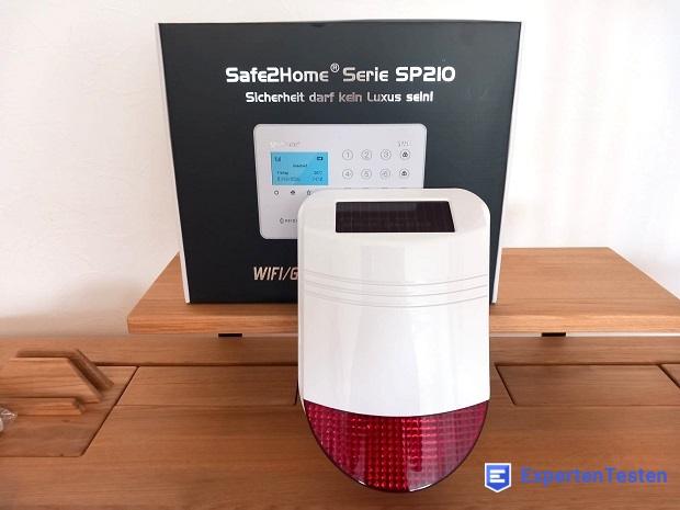SAFE2HOME SP210 – Zuverlässiger Funk-Alarmschutz für Ihr Zuhause