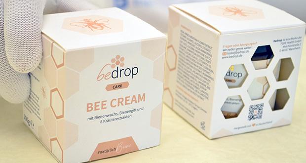 Bee Cream von bedrop – Erfahrungsbericht und Test zur Bienengiftsalbe